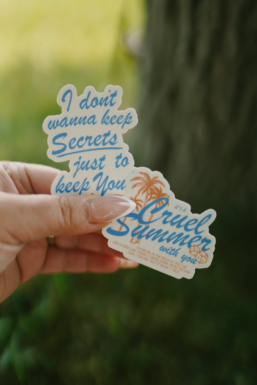 CRUEL SUMMER STICKER | CIRCA SOCIETY